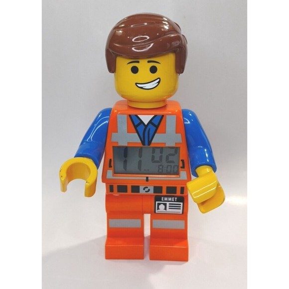 Lego | Other | The Lego Movie Emmet Alarm Clock Minifigure Rare Retired ...